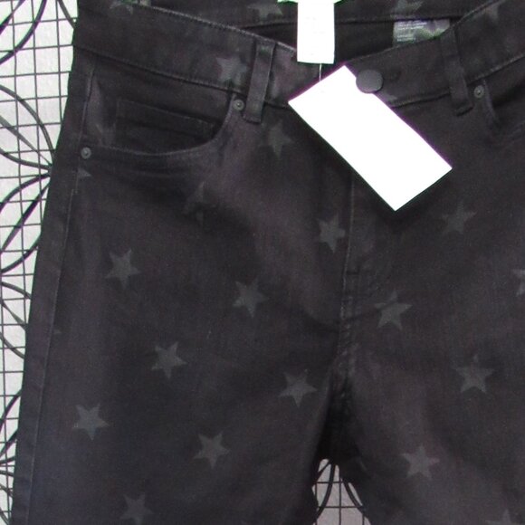 H&M | Jeans | Hm Black Star Skinny Jeans 6 | Poshmark